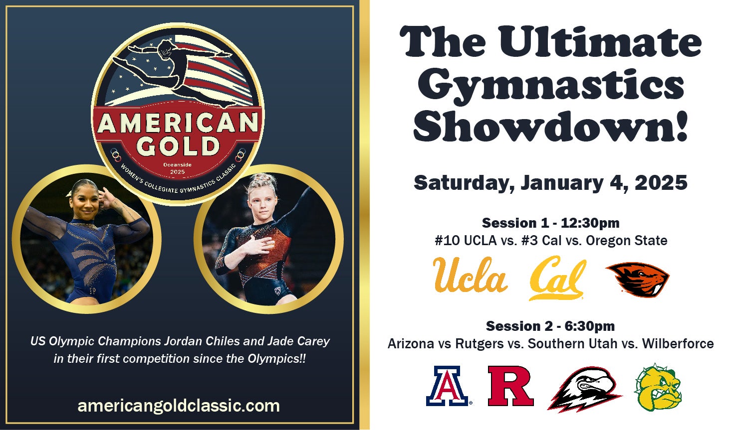 American Gold Women's Collegiate Gymnastics Classic | Frontwave Arena