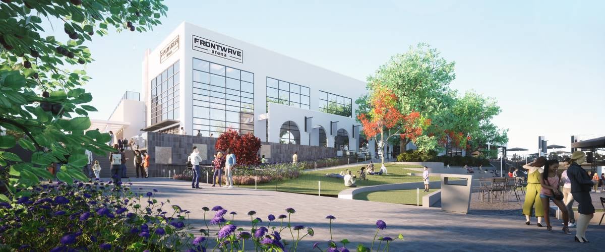 About | Frontwave Arena